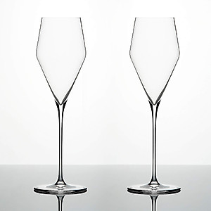 Zalto Denk'Art Champagne Hand-Blown Crystal Wine Glasses | Set of 2