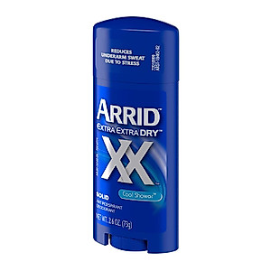 Arrid Deodorant 2.6 Ounce Solid Xx Cool Shower (76ml) (3 Pack)