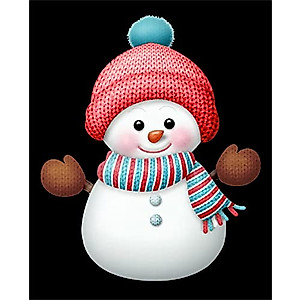 Personalized Snowman Family Pillow Custom 1-9 Name Pillows Merry Christmas Throw Pillow Art Decor Christmas for Gifts(Snowmen Family)