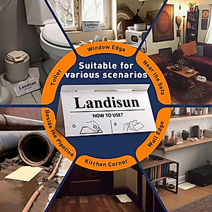 Landisun mouses Traps pests Traps Insect Traps Sticky Glue Traps Bug Traps Mosquitos Traps Adhesive Non-Toxic Traps(12pack)