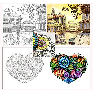 Colorful Gel Pen Refills, Zzmart Ultra Fine Point 48 Color Gel Pens Refills with Diamond Tip, Greater for Crafting, Doodling, Drawing, Kids and Adult Coloring Book - (Glitter, Neon, Pastel, Metallic)