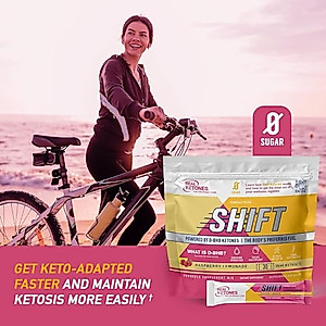 BHB Exogenous Ketones Drink Mix Packets - Real Ketones Keto Electrolytes Powder Packets No Sugar with 4 Main Fasting Electrolytes plus Hydrating Patented Keto BHB - 30 Count Raspberry Lemonade