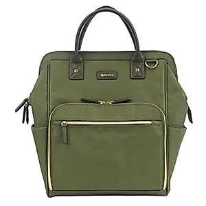 ReadyGO by Maevn Water-Resistant Clinical Tote Backpack (Olive)