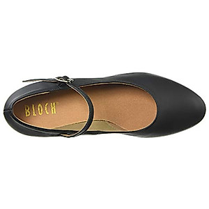 Bloch Women's Curtain Call Dance Shoe, Black, 4 Medium US