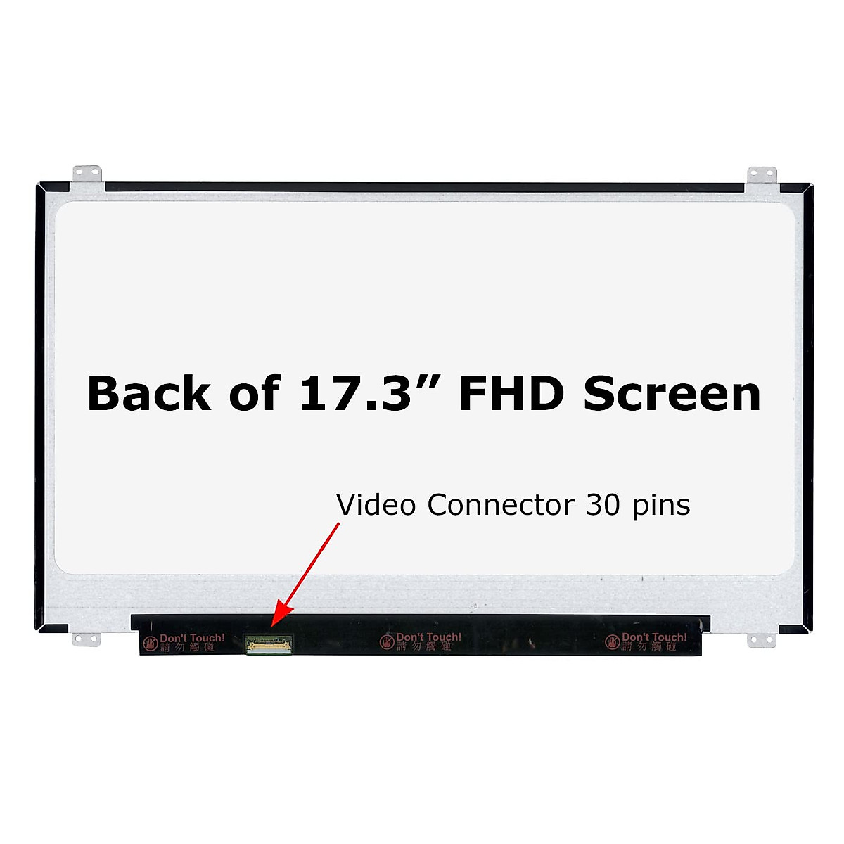 SCREENARAMA New Screen Replacement for Dell Alienware 17 R5 P31E002, FHD 1920x1080, IPS, Matte, LCD LED Display with Tools