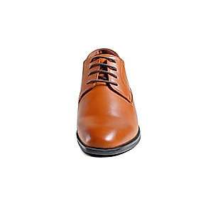 Bruno Marc Men's Dress Oxfords Business Derby Shoes,Brown,Size 11,SBOX221M