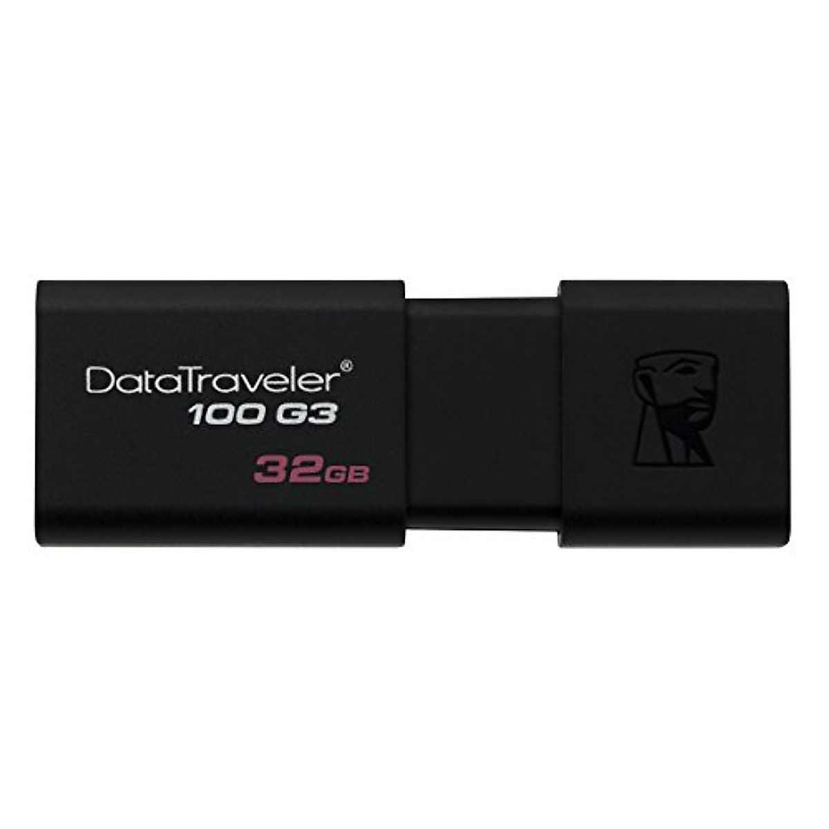 Kingston Digital 32GB DataTraveler 100 G3 USB 3.0 Flash Drive, 2 Pack (KW-U713202-8A)