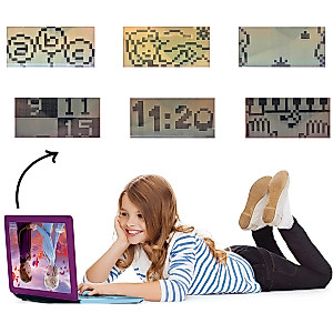 Lexibook Disney Frozen 2 - Educational and Bilingual Laptop Spanish/English - Girls Toy with 124 Activities to Learn, Play Games and Music with Elsa & Anna - Blue/Purple, JC598FZi2
