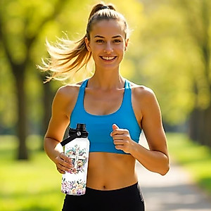 WWHSAI Christian Gifts for Women - Faith Bible Verse Gifts Baptism Tumbler - Inspirational Religious Birthday Presents for Women - Catholic Spiritual Christmas Presents Bottle for Girl Friends 32oz