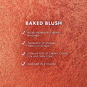 Milani Baked Blush - Luminoso (0.12 Ounce) Cruelty-Free Powder Blush - Shape, Contour & Highlight Face for a Shimmery or Matte Finish