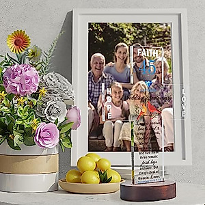 45th Anniversary Wedding Gifts for Couple, Best 45th Sapphire Anniversary Thoughtful Gifts Ideas, 45 Year Anniversary Present for parents, 45 years Anniversary Decorative Cross with Bible Verse.