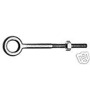 2 Forged Eye Bolts, 1/2" x 12"