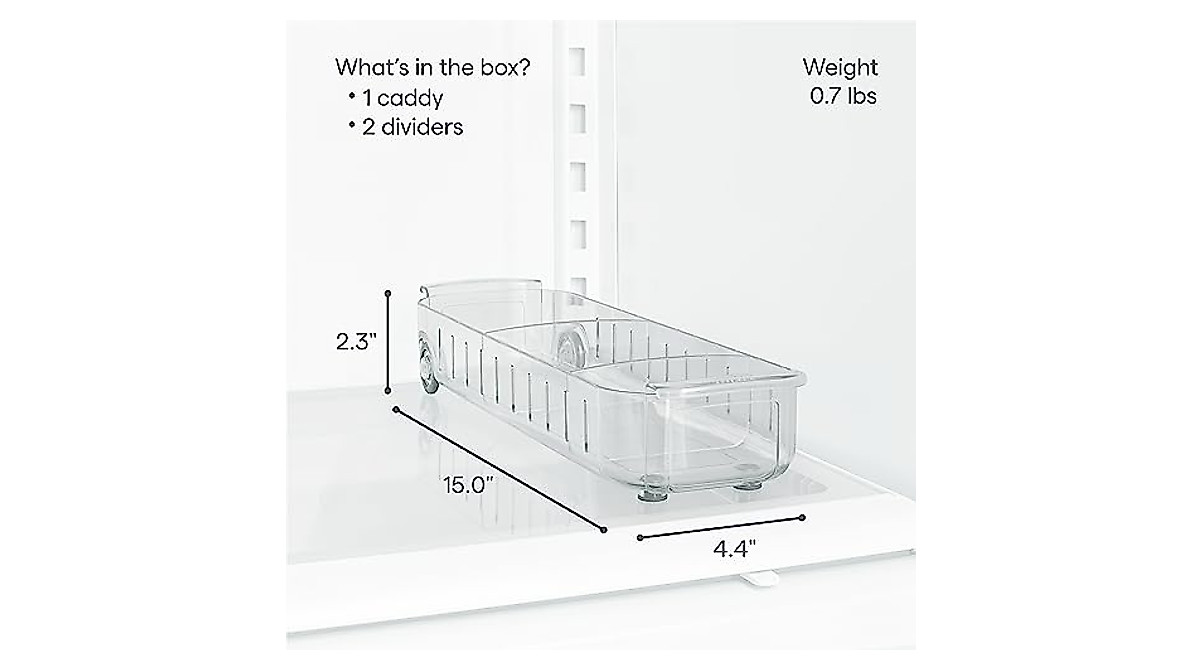YouCopia RollOut Fridge Caddy - Organize Your Fridge Easily
