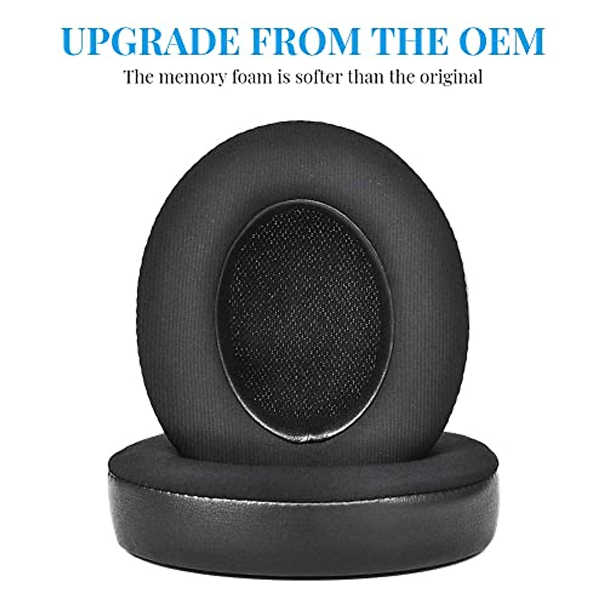 Studio 3 Replacement Ear Pads Comfort Gel Studio3 Wireless Ear Cushions Upgrade Earpad Replacement Parts Compatible with Beats Studio 3 Wireless/A1914 and Studio 2 (B0501/B0500) Headphones