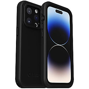 OtterBox FRE Series Waterproof Case with MagSafe (Designed by LifeProof) for iPhone 14 Pro (ONLY) - Black