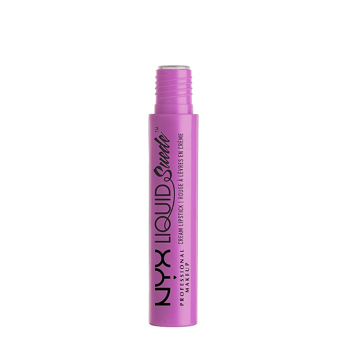 NYX PROFESSIONAL MAKEUP Liquid Suede Cream Lipstick - Respect The Pink (Light Fuchsia With Blue Undertones)