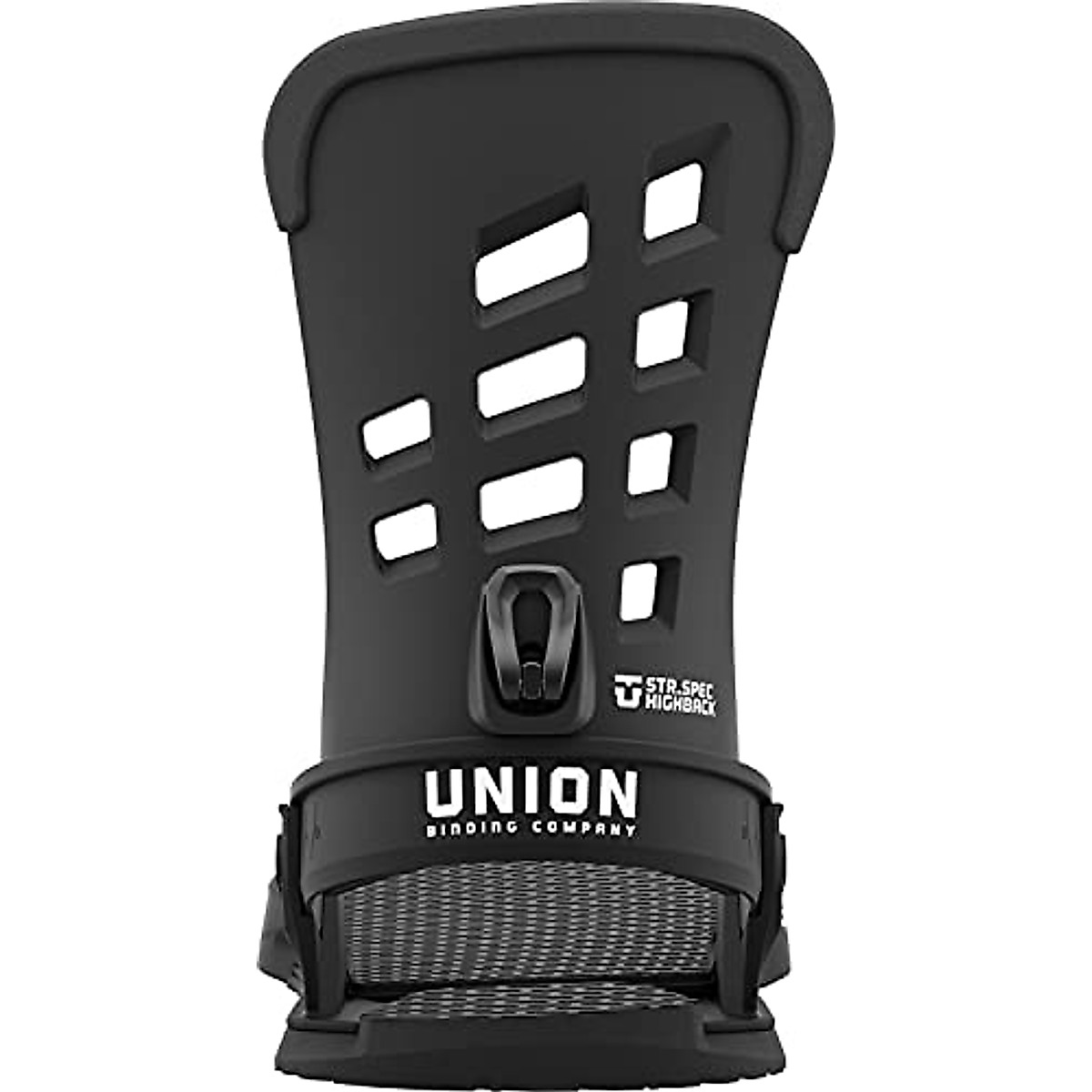 Union STR Snowboard Bindings Black Sz S (6-7.5)