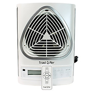 Triad Aer air purifier system - Combination of three innovative technologies, Photocatalytic Oxidation (PCO), Needlepoint Ionization, and Scalable Purification