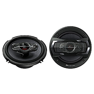 Pioneer TS-A1685R 350 Watts 4-Way Car Speakers, 6 1/2 Inch - 6 3/4 Inch, 1 Pair (Discontinued by Manufacturer)