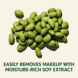 Aveeno Positively Radiant Oil-Free Makeup Removing Face Wipes to Help Even Skin Tone and Texture with Moisture-Rich Soy Extract, Gentle Facial Cleansing Wipes, Twin Pack, 2 x 25 ct.