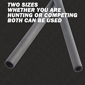 ZSHJGJR Carbon Arrow Shafts - 12Pcs 30 inch Pure Carbon Arrows Shaft, Spine 300 350 400 500 600 Straightness ±0.003 ID 4.2mm / 6.2mm DIY Hunting Target Practice Arrows for Compound Recurve Bow