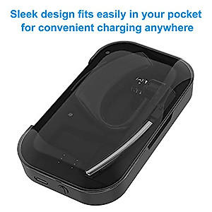 Power Charging Case Compatible with Plantronics Bluetooth Headset Voyager Legend, 2-in-1 Portable Charger Case with LED Status(Only Include The Charging Case)