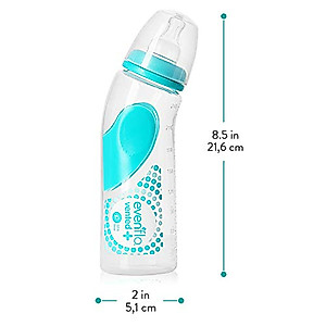 Evenflo Feeding Advanced Angled Vented Bottles, 9 Ounce (Pack of 6)