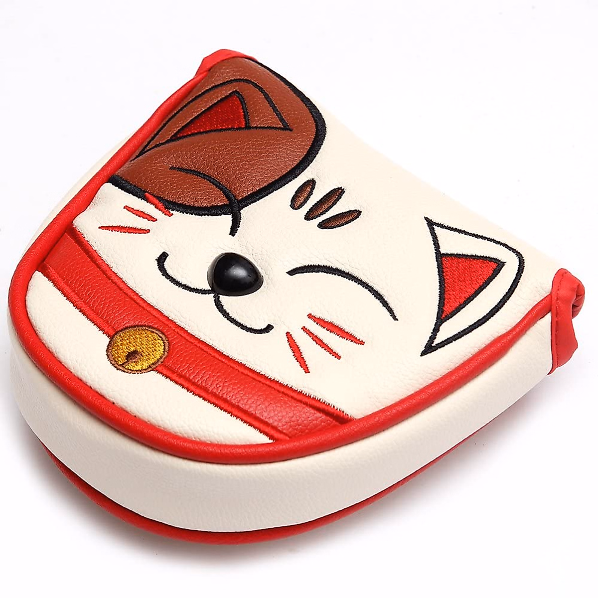 Golf Club Head Covers Golf Head Covers Woods for Driver Fairway Hybrid Wood Head Cover Headcover Blade Mallet Putter Cover Golf Accessories (Mallet Putter Cover)