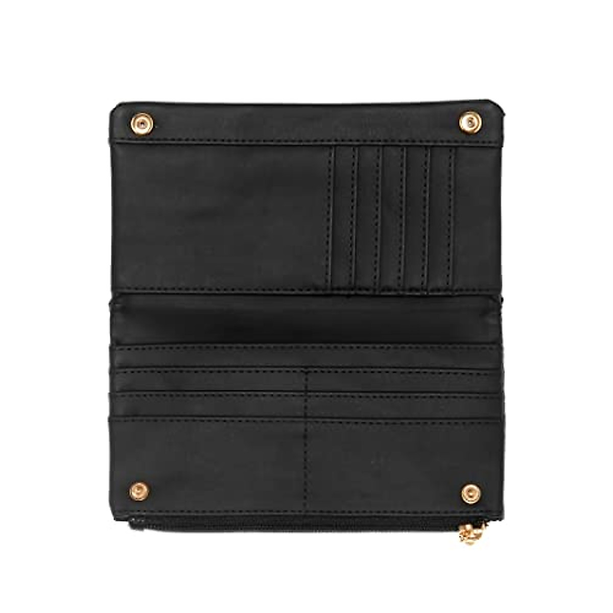 GUESS Factory Women's Evie Multi Organizer Wallet Black