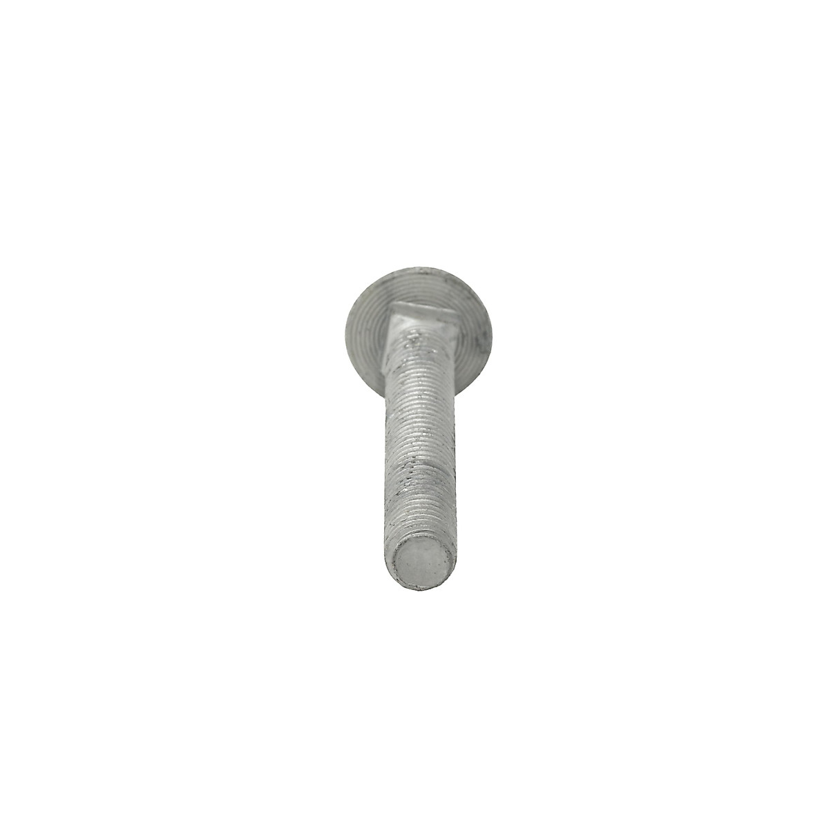 1/4"-20 x 6 Hot Dipped Galvanized Carriage Bolt, Grade A, Full Thread, Quantity 100 - by Fastener Depot, LLC