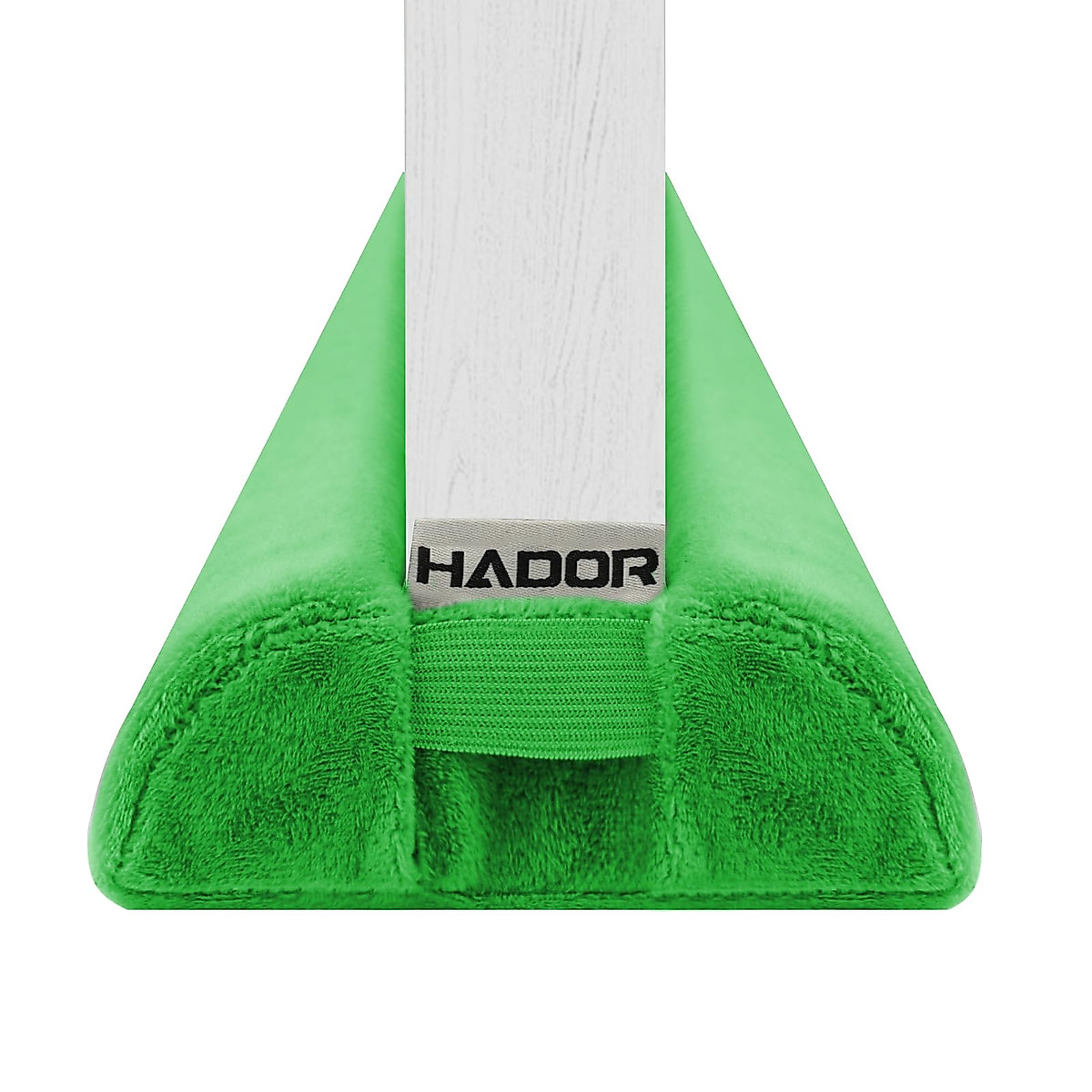 HADOR Door Draft Stopper for Bottom of Door, 36 Inch Under Draft Air Noise Light Blocker 30"- 36" Double Side Triangle Soundproof Sweep Filler Seal Gap up to 1.7" for Patio Sliding Door Guard, Green