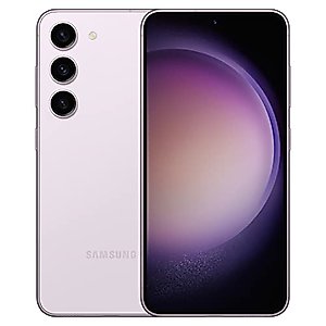 SAMSUNG Galaxy S23 Cell Phone, Factory Unlocked Android Smartphone, 128GB, 50MP Camera, Night Mode, Long Battery Life, Adaptive Display, US Version, 2023, Lavender