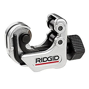 RIDGID 86127 Model 118 Close Quarters AUTOFEED 1/4" to 1-1/8" Copper, Aluminum, Brass, and Plastic Tubing Cutter