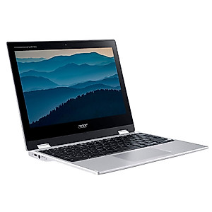 Chromebook Spin 311 11.6" HD Convertible 2-in-1 Touchscreen Laptops, Mediatek MT8183C(8-core CPU), Up to 2 GHz, 4GB RAM, 64GB SSD, Wi-Fi 5, USB-C, Long Battery Life, Chrome OS, Free Stylus Pen