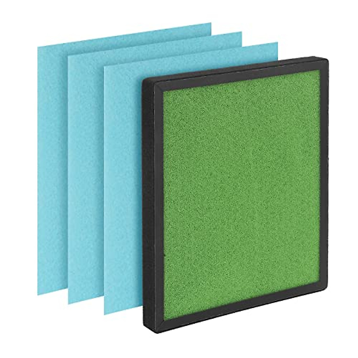 FMDZFL P500 Replacement Filter Compatible with PURO-XYGEN P500 Purifier, and KJ203/PETS 300/APD801 Purifier, 4-in-1 High-Efficiency Filters