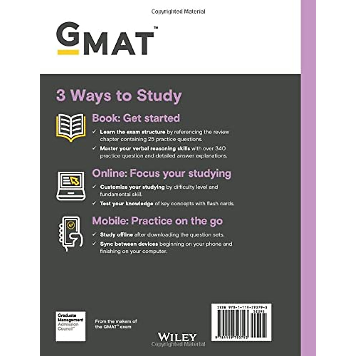 GMAT Official Guide Verbal Review 2022: Book + Online Question Bank