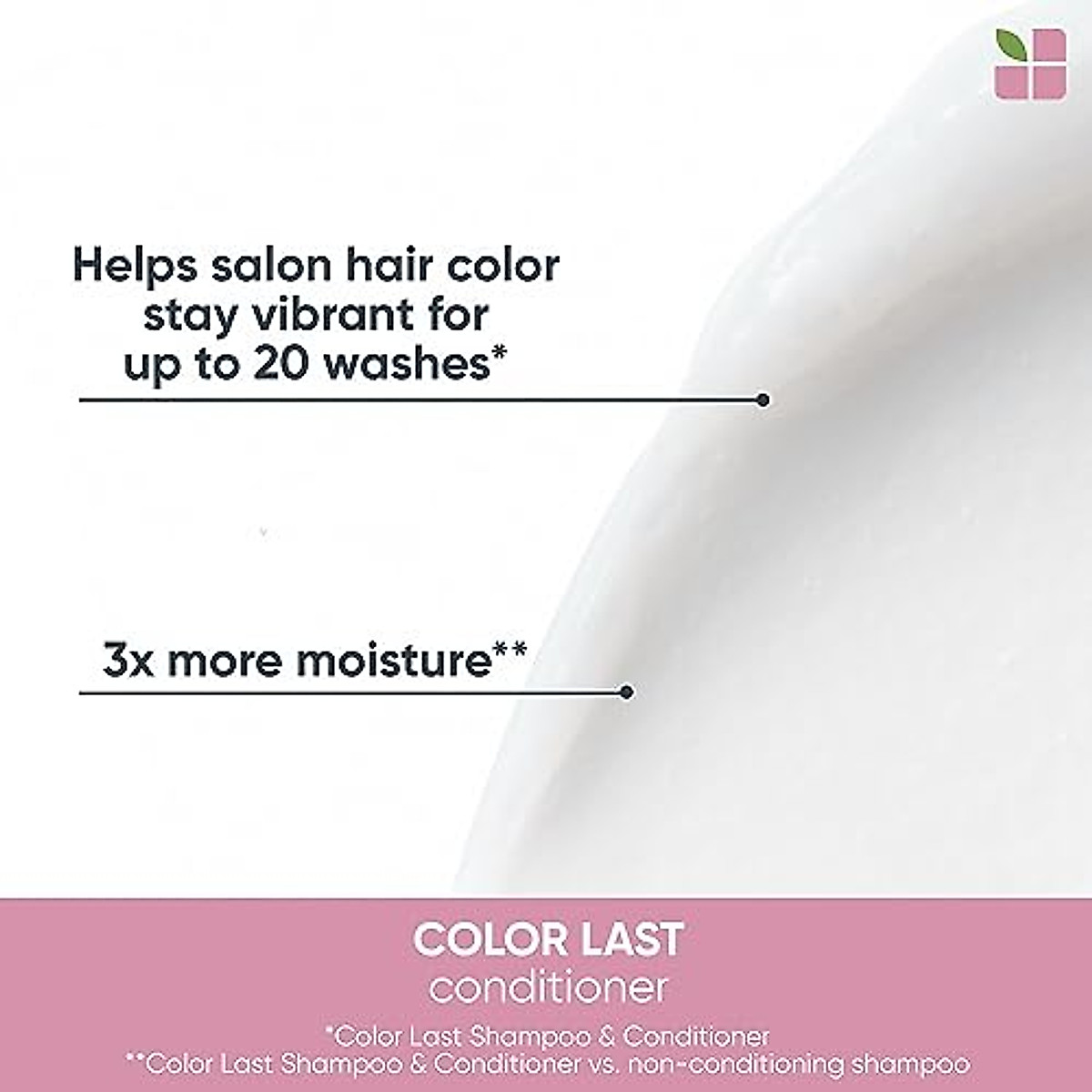 Biolage Color Last Conditioner | Color Safe Conditioner | Helps Maintain Depth & Shine | For Color-Treated Hair | Paraben & Silicone-Free | Vegan​| Cruelty Free | 1.7 Fl. Oz