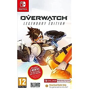 Overwatch Legendary Edition (Nintendo Switch) (NO PHYSICAL GAME or CARTRIDGE INCLUDED IN BOX)(ONLY INCLUDES DOWNLOAD CODE IN BOX)