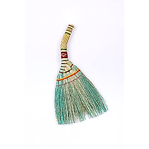 SN SKENNOVA - 16 inch Tall of Hand Broom Brush Whisk Broom Dusting Brush Broom Handmade Cleaning Tools Household