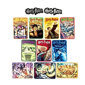 Conquest Journals Harry Potter Literary Art Stickers, Officially Licensed, Set of 50, Waterproof and UV Resistant, Great for All Your Gadgets, Potterfy All The Things