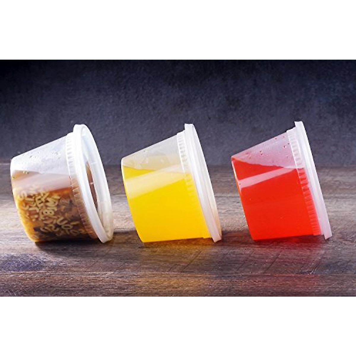 Mr. Miracle Deli Containers with Lids - 12 Pack of 16 oz Clear Airtight Reusable Plastic Food and Multi-Purpose Containers - Microwave, Freezer, and Dishwasher Safe