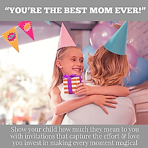 Paintball Themed Birthday Party Invitations, 20 5x7 Fill In Cards with Twenty White Envelopes by AmandaCreation