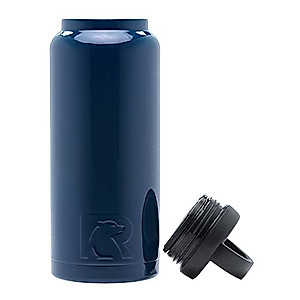 RTIC Double Wall Vacuum Insulated Bottle, 36 oz, Navy