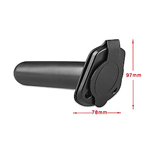 Kayak Fishing Rod Holder, Kayak Deck Plastic Flush Mount Fishing Boat Rod Holders, Fishing Tackle Accessory Tool