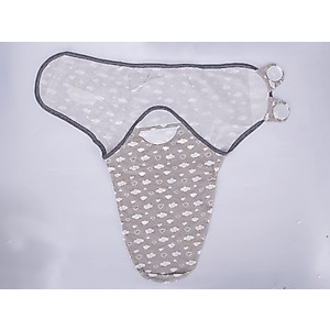 Swaddle Blankets Baby Boy Girl, 3 Packs Adjustable Sleep Wrap for Unisex Infant, Soft Cotton Swaddling Sack (BB-4, 0-3 Months)