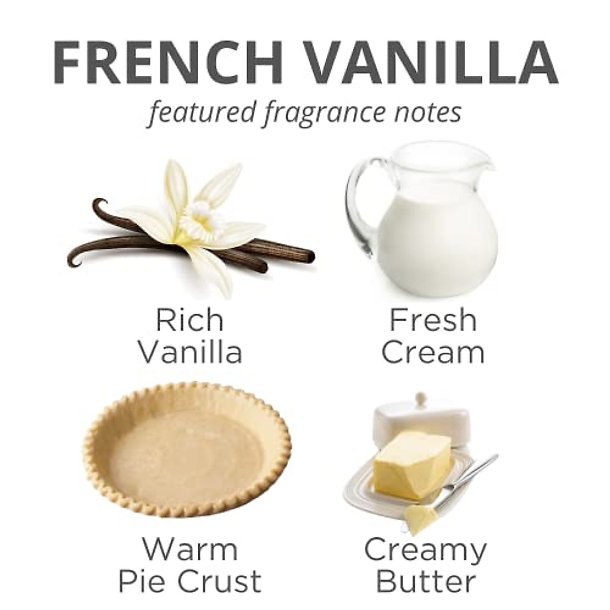 Stillwater Bath and Body™ French Vanilla Scented Candle for Home | Non Toxic Long Lasting Soy Candles | Delicious Scent | One Pint Mason Jar | Hand Made in The USA