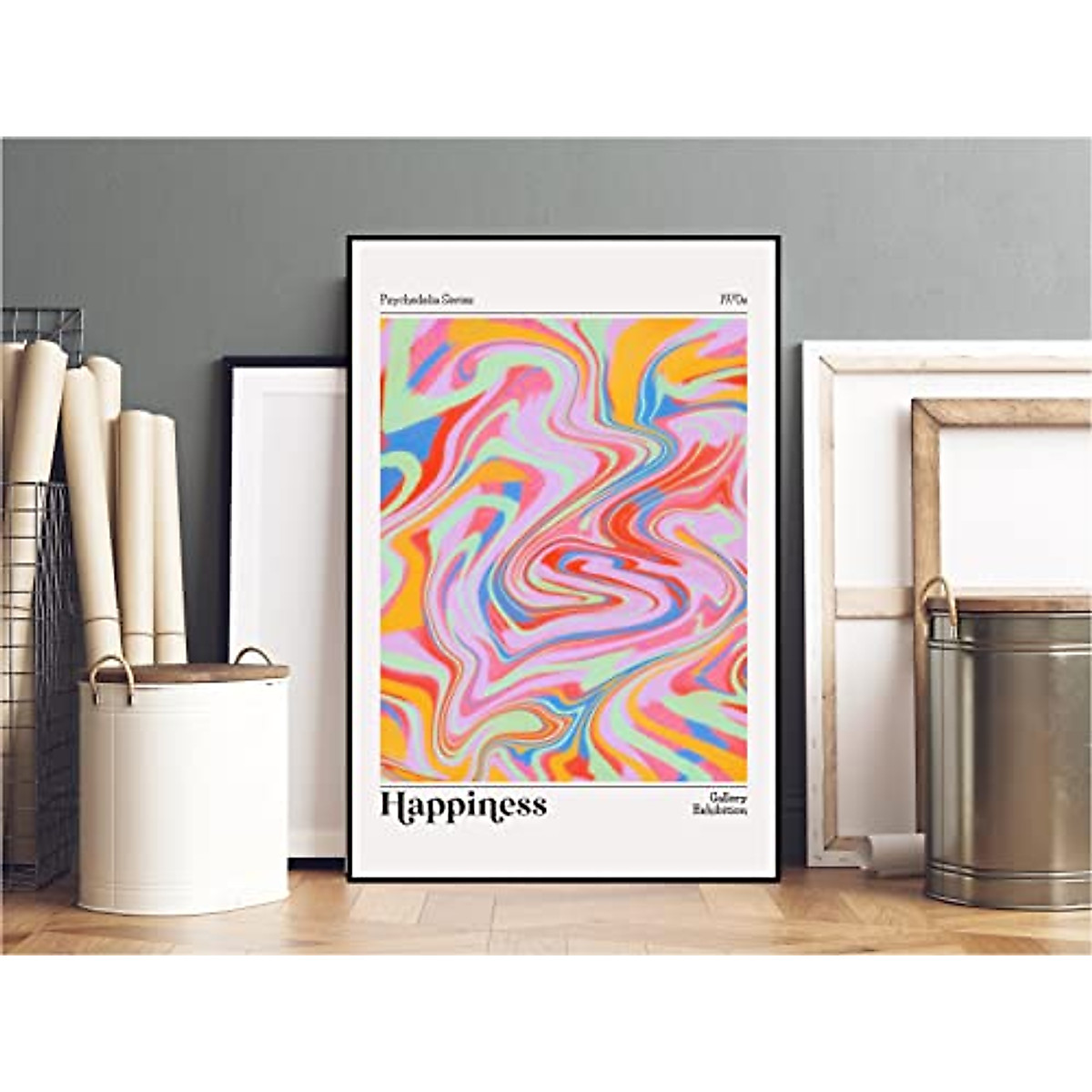 Affirmations Preppy Room Decor Aesthetic - 12x16 Inches Unframed Set of 3 Posters for Room Aesthetic - Inspirational Wall Art Room Decor for Teen Girls - Affirmation Wall Decor Living Room - Abstract Wall Art Bedroom - Apartment Decor - Pink Room Decor -