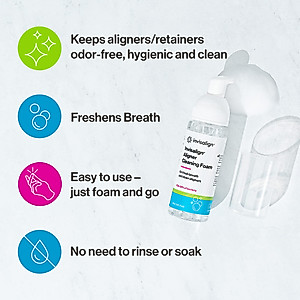 INVISALIGN Aligner Cleaning Foam for Aligner and Retainer Cleaning, 55 ml