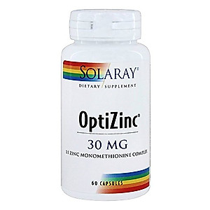 OptiZinc 30mg Solaray 60 VegCaps