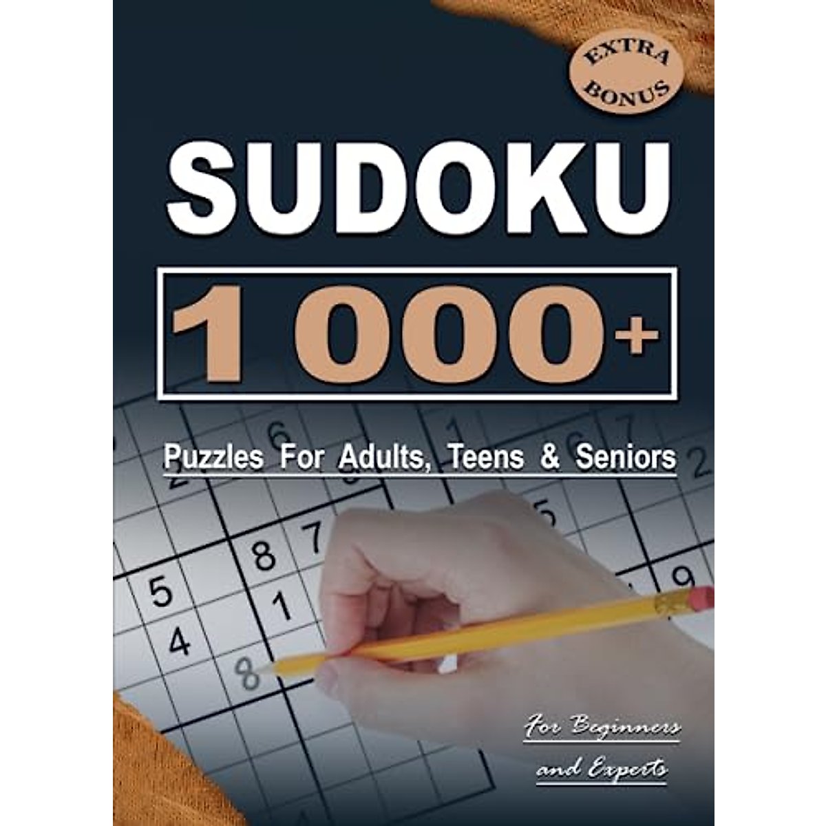 1020 Sudoku Puzzles for Adults: Sudoku Puzzle Book for Adults. Easy to Hard with full Solutions